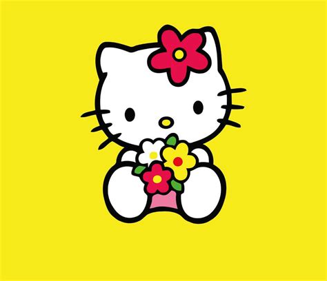 Yellow Hello Kitty Wallpapers Wallpaper Cave