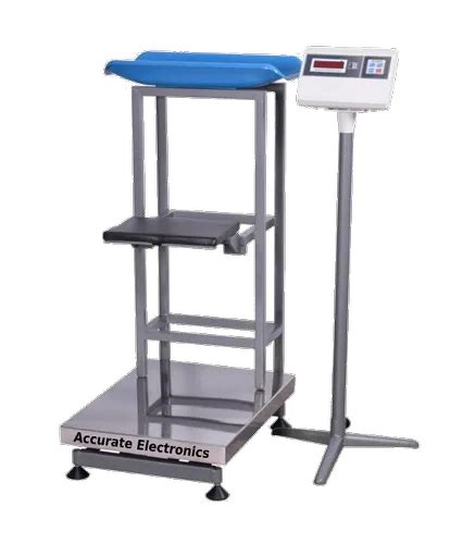 Adult Cum Baby Electronic Weighing Scales Model Name Number APC 150 300 K12 SS Pan At 12500