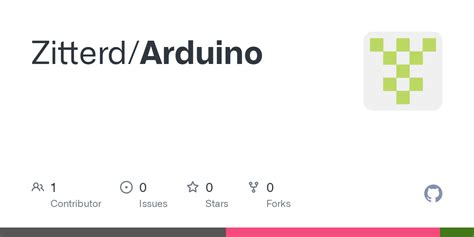 GitHub Zitterd Arduino