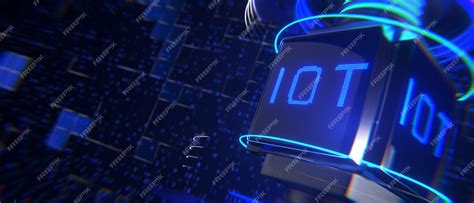 Premium Photo Internet Of Things Iot Devices And Network Connection Concepts Internet Of