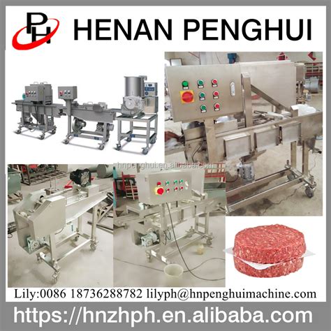 Buy Automatic Cutlet Maker Meat Press Machine Patty Forming Machine