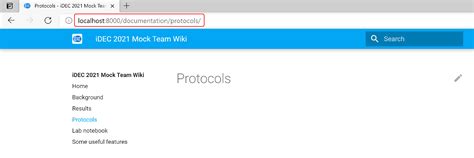 MkDocs Common Operations IDEC Resources Wiki