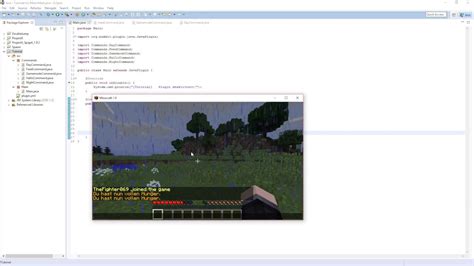 bukkit plugin programmieren part 6 feed command youtube