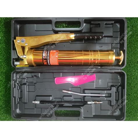 Kony กระบอกอัดจารบีแกนคู่ สีทอง ขนาด 600cc Shopee Thailand