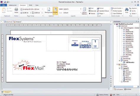 Flexmail Mailing Software Ams Mailing Systems