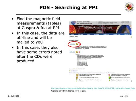 Ppt Nasas Planetary Data System Pds Powerpoint Presentation Free Download Id3496717