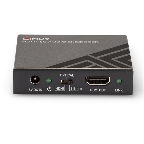 Hdmi 18g Audio Embedder From Lindy Uk