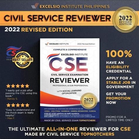 immediate delivery authentic excelsio civil service examination cse