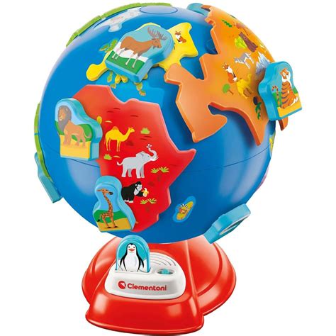 Clementoni My First Globe Electronic Talking Globe Pierre Stationery
