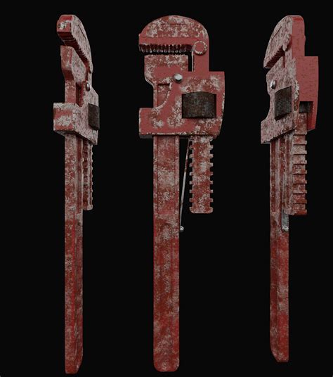 Rusted Wrench Finished Projects Blender Artists Community