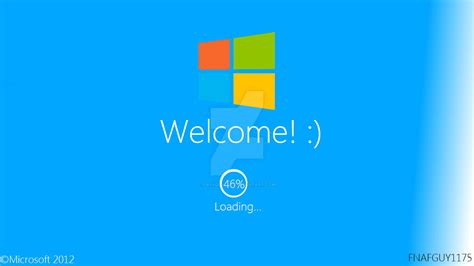 Windows 8 Loading Screen Remastered By Fnafguy1175 On Deviantart