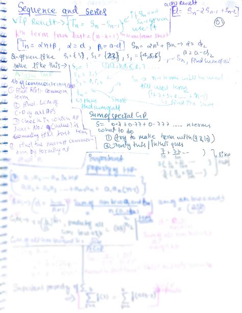 SOLUTION Jee Sequence And Series Studypool