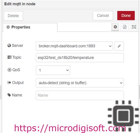 Micropython Esp32 Mqtt Publish Subscribe Ds18b20 Sensor