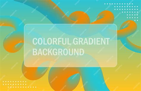 Premium Vector Creative Geometric Wallpaper Trendy Gradient Shapes