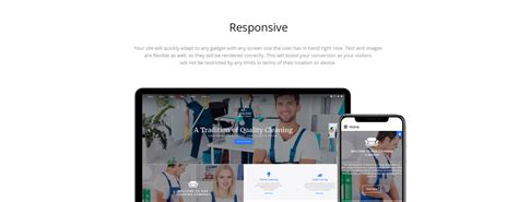Cleaning Responsive Joomla Template TemplateMonster