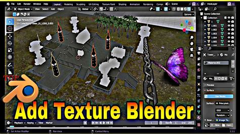How To Add Texture In Blender Software 3d Animation Shoftware Blender