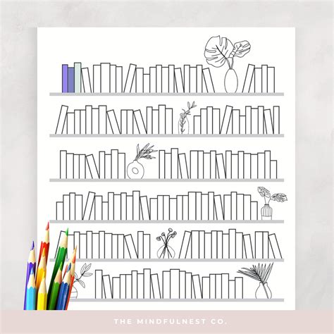 Bookshelf Printable Template Printable Bookshelf Reading Journal Planner Bookshelf Printable Bookshelf Printable Template Printable Bookshelf Reading Journal Planner Bookshelf Printable