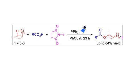 Utsa Chemistry On Linkedin Visible Light Assisted Ring Opening Of Cyclic Ethers With Carboxylic