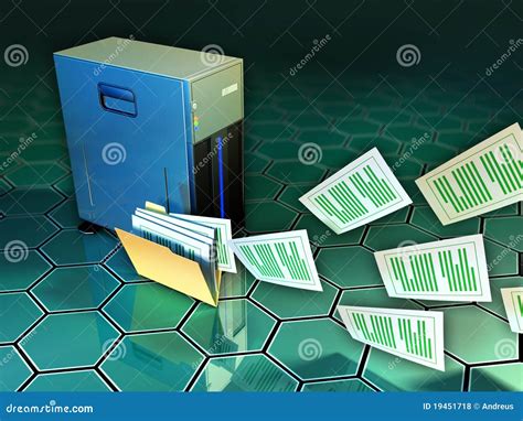 File Server Stock Illustration Illustration Of Page 19451718