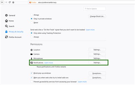 How To Disable Push Notifications In Your Browser Tips Tricks
