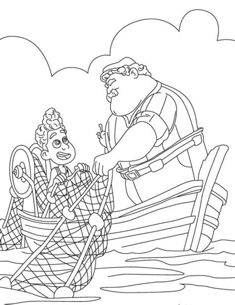 Coloriage Alberto Et Massimo Marcovaldo En P Che