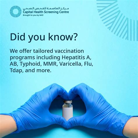 Vaccination Chsc Capital Health Screening Center Chsc