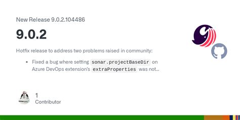 Release 902 · Sonarsourcesonar Scanner Msbuild · Github