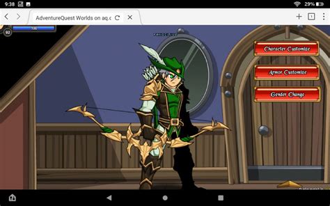 Aqw Arrow Theme Armor By Fangthekitsune15 On Deviantart