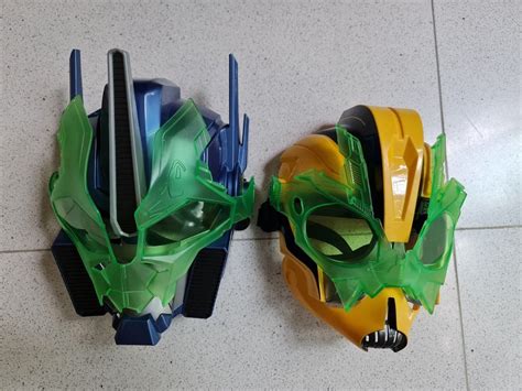 Transformers Masks Optimus And Bumblebee Hobbies And Toys Toys
