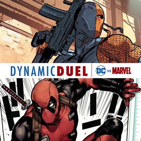 Deathstroke Vs Deadpool Comic