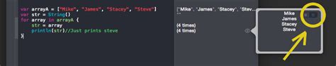 Iterating Through An Array Only Gets The First Value In Swift Playground Stack Overflow