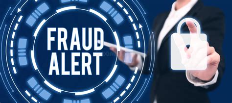 Conceptual Caption Fraud Alert Concept Meaning Security Alert Placed