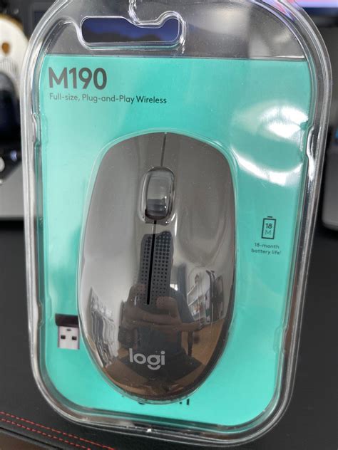 Logitech M190 Wireless Mouse Computers And Tech Parts And Accessories