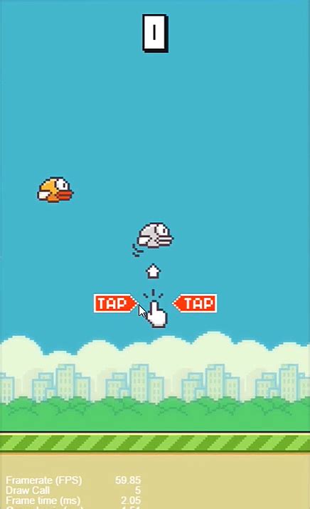 flappy bird小游戏 一只团子i 站酷zcool