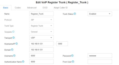 Different Scenarios Of Sip Trunk Registrations Yeastar Support