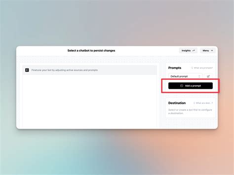 Adding Prompts Chatterdocsai