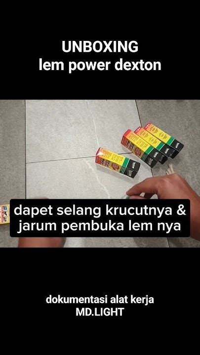 Unboxing Lem Power Dexton Dokumentasi Alat Kerja Md Light Lempower