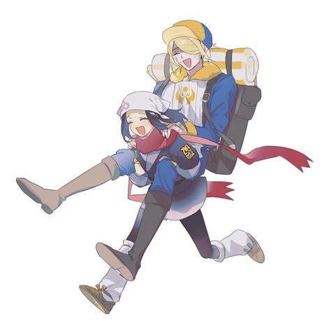 Akari And Volo Pokemon And More Drawn By Nextduch Danbooru