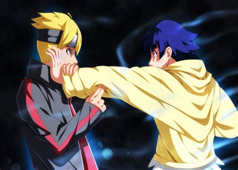 Anime Boruto Naruto The Movie Naruto Boruto Uzumaki Himawari Uzumaki
