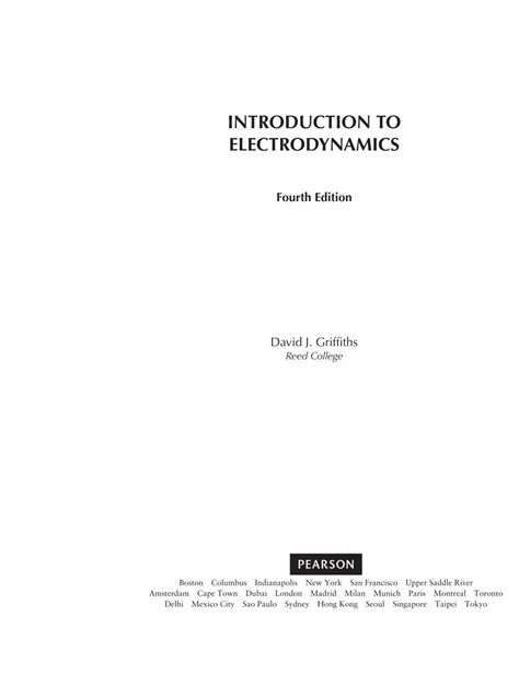 Introduction To Electrodynamics 4th Edition 4th Edition E Books Max30