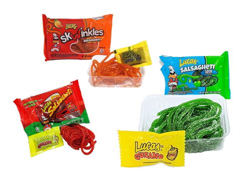 Sweetxo Lucas Skwinkles Salsagheti 3 Pack Mexican Spicy