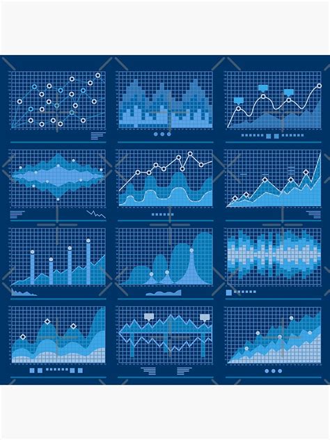 Big Data Blueprint Data Analytics Vector Poster For Sale By Aurielaki