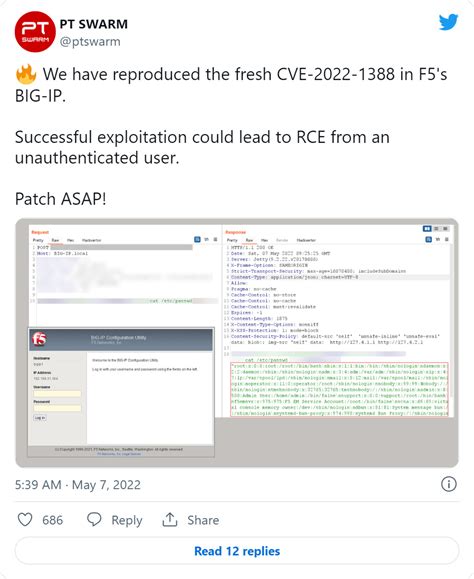 Exploits Created For Critical F BIG IP Flaw Install Patch Immediately