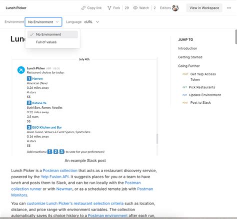 You Can Now Attach Environments To Apis In The Private Api Network Postman Blog