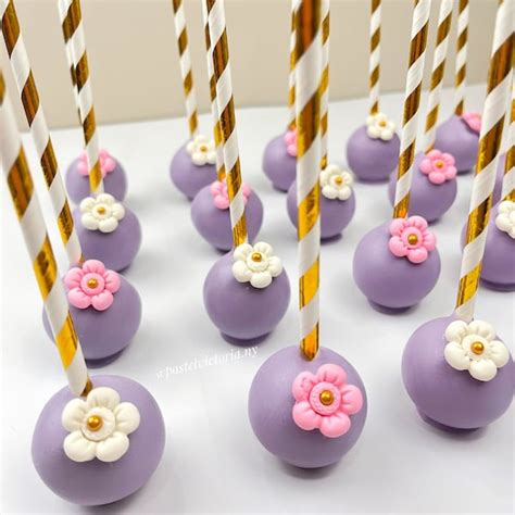 Rapunzel Cake Pops Etsy