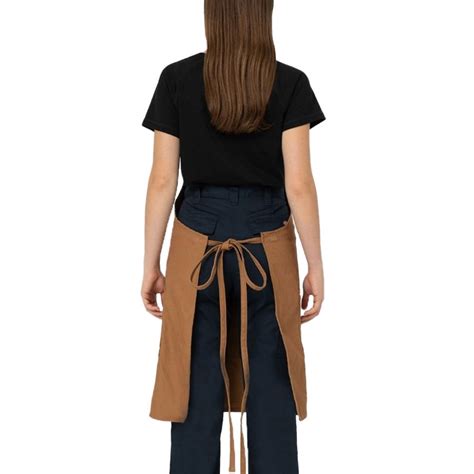 Dickies Bib Apron Brown Duck