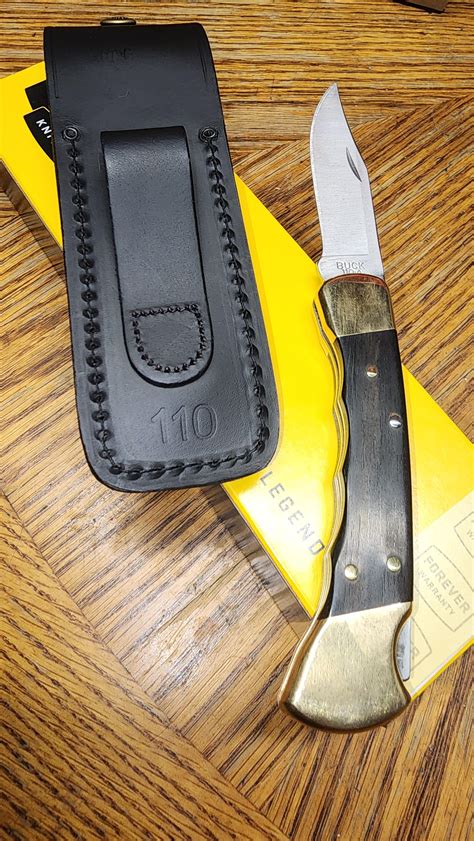 Buck Knife 110 Buck Knives 110 Folding Hunter Knife Sportsmans
