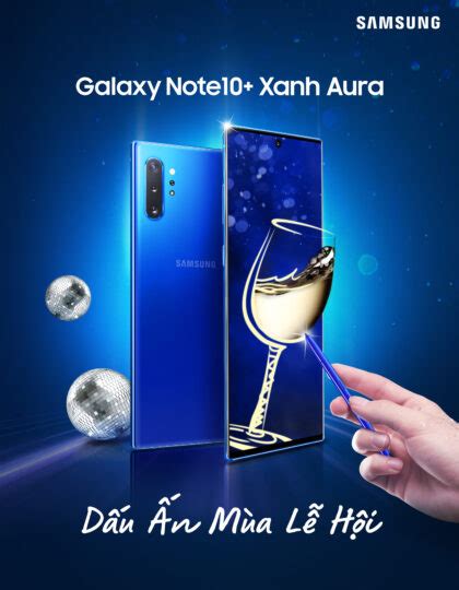 Samsung Galaxy Note And Note In Aura Red Blue Out In Vietnam