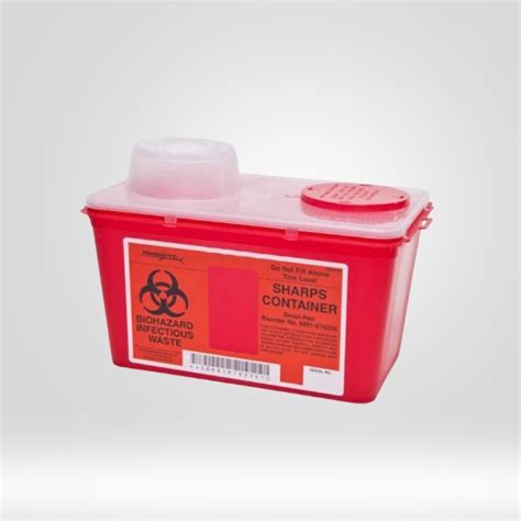 Sharps Container Safety Monoject 4 Quart Red Je Supplies Sharps Container Safety Monoject 4 Quart Red Je Supplies