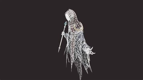 3d Model Spectrum Wizard Vr Ar Low Poly Cgtrader